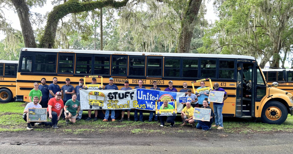 United Way's Stuff the Bus: Bridging Educational Gaps | United Way ...